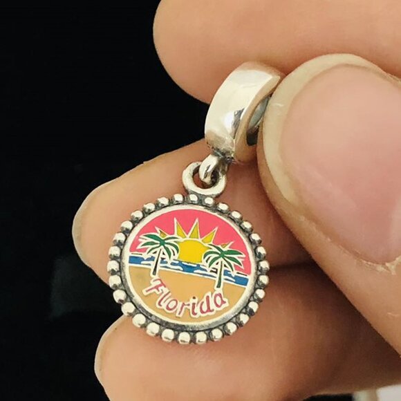 Pandora | Jewelry | Pandora Florida Beach Travel Exclusive Charm | Poshmark
